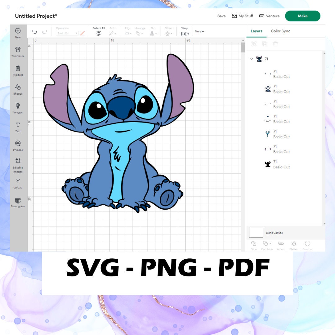 Stitch Svg, UFO 4, Ufo Svg, Ufo Pdf, Ufo Png, Stitch Cricut Svg, Stitch ...