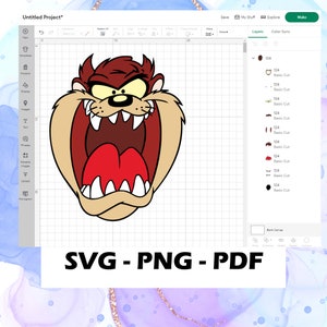 Tasmanian Devil - 1, Tasmanian Devil Svg, Tasmanian Devil Pdf ...