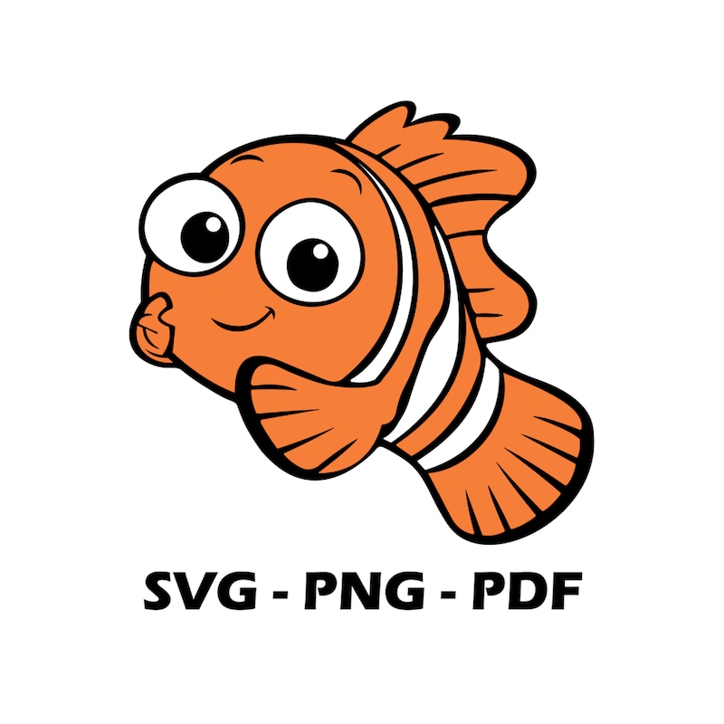 Nemo Svg - Etsy