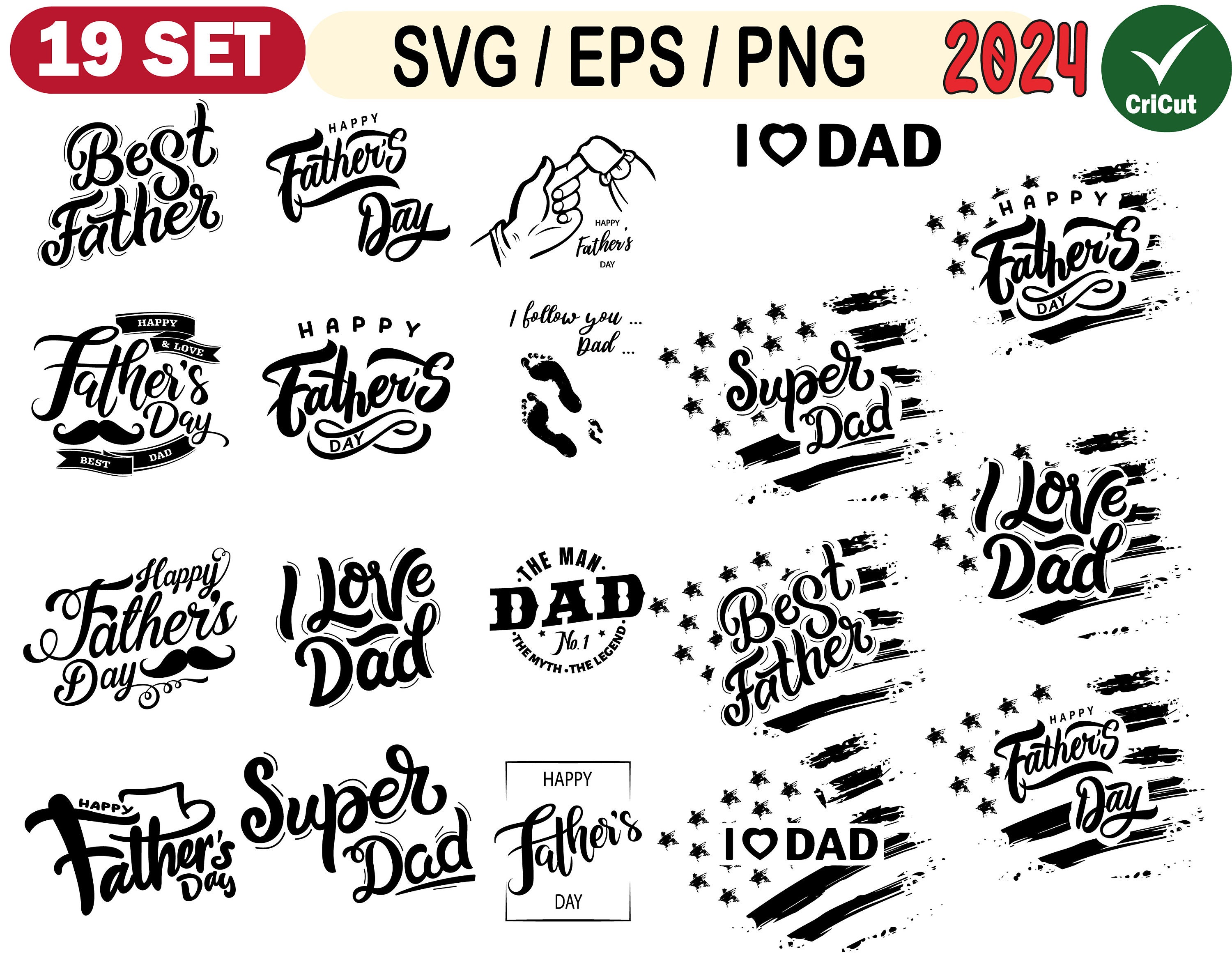 Father's Day SVG, Father's Day SVG Bundle, Dad SVG, Svg Bundle for ...