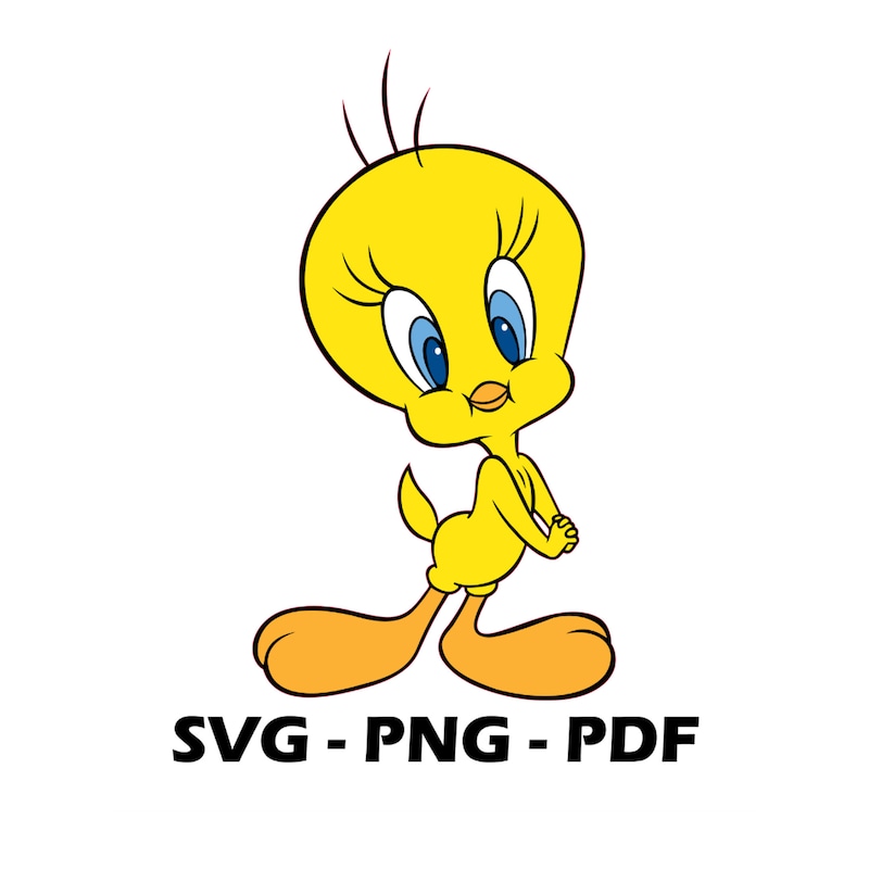 Tweety Bird Svg - Etsy