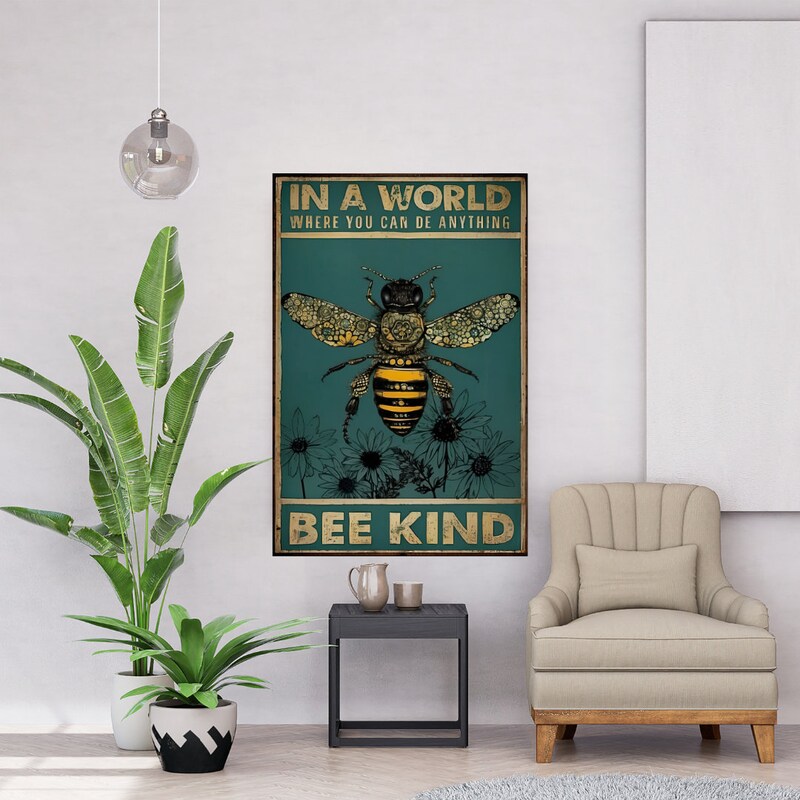 Be Kind Poster - Etsy