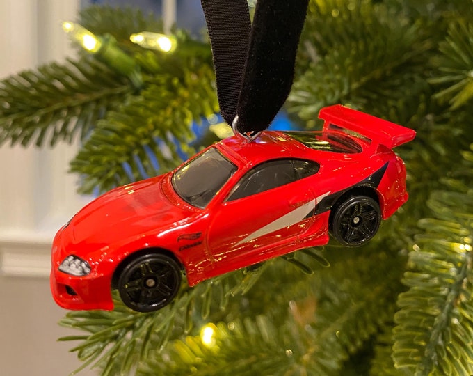 1990s Toyota Supra Car Christmas Ornament - Etsy