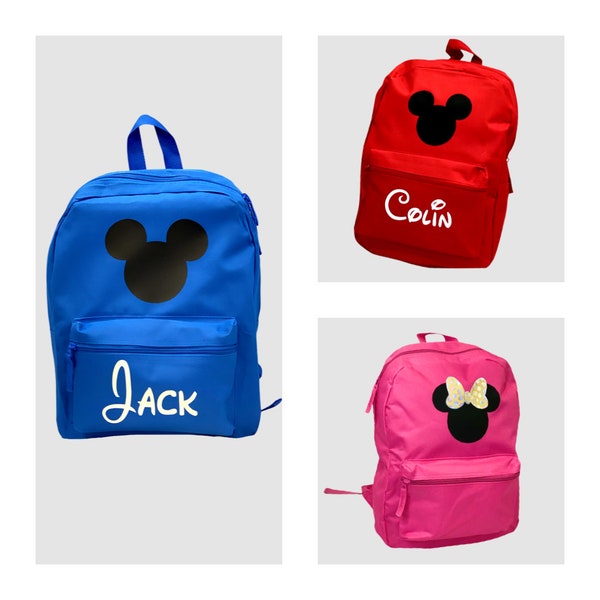 Minnie Mouse Backpack - Etsy