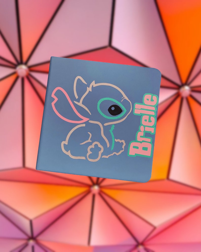 Stitch Inspired Personalized Autograph Book Matching Pen Set Disney ...