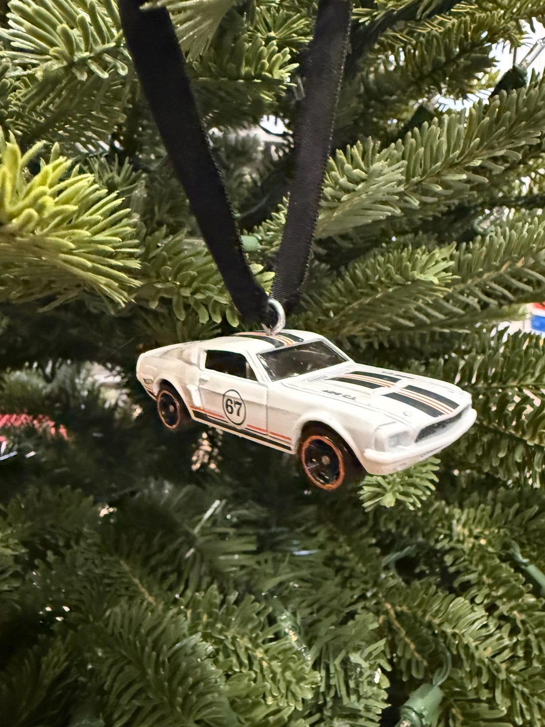 Ford Mustang 67 Gt500 Car Christmas Ornament With Personalized Gift Box ...