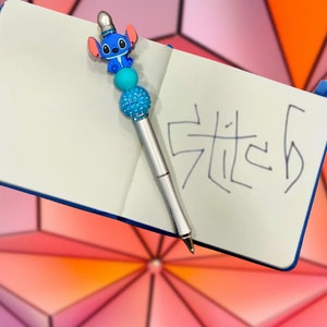 Stitch Inspired Personalized Autograph Book Matching Pen Set Disney ...