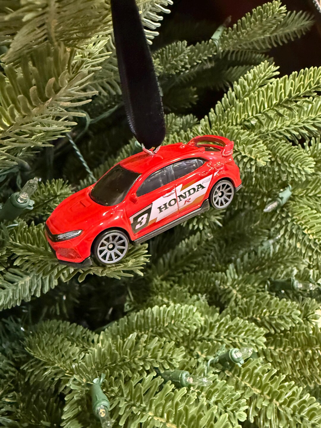 Honda Civic Type R Car Christmas Ornament With Personalized Gift Box ...