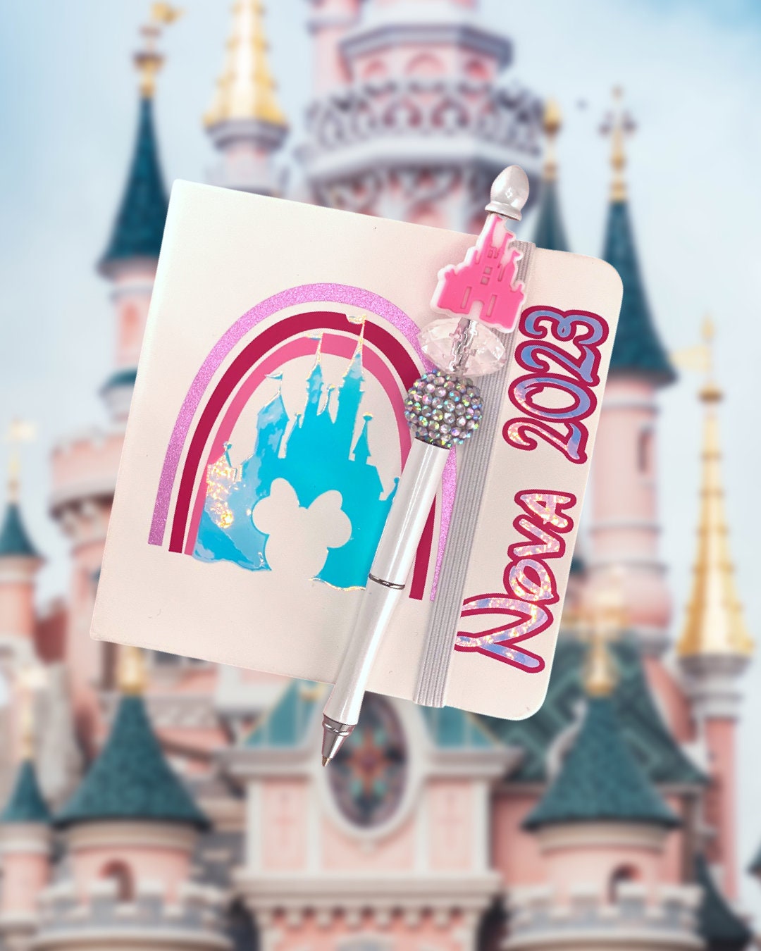 Disney Inspired Castle Personalized Autograph Book With - Etsy