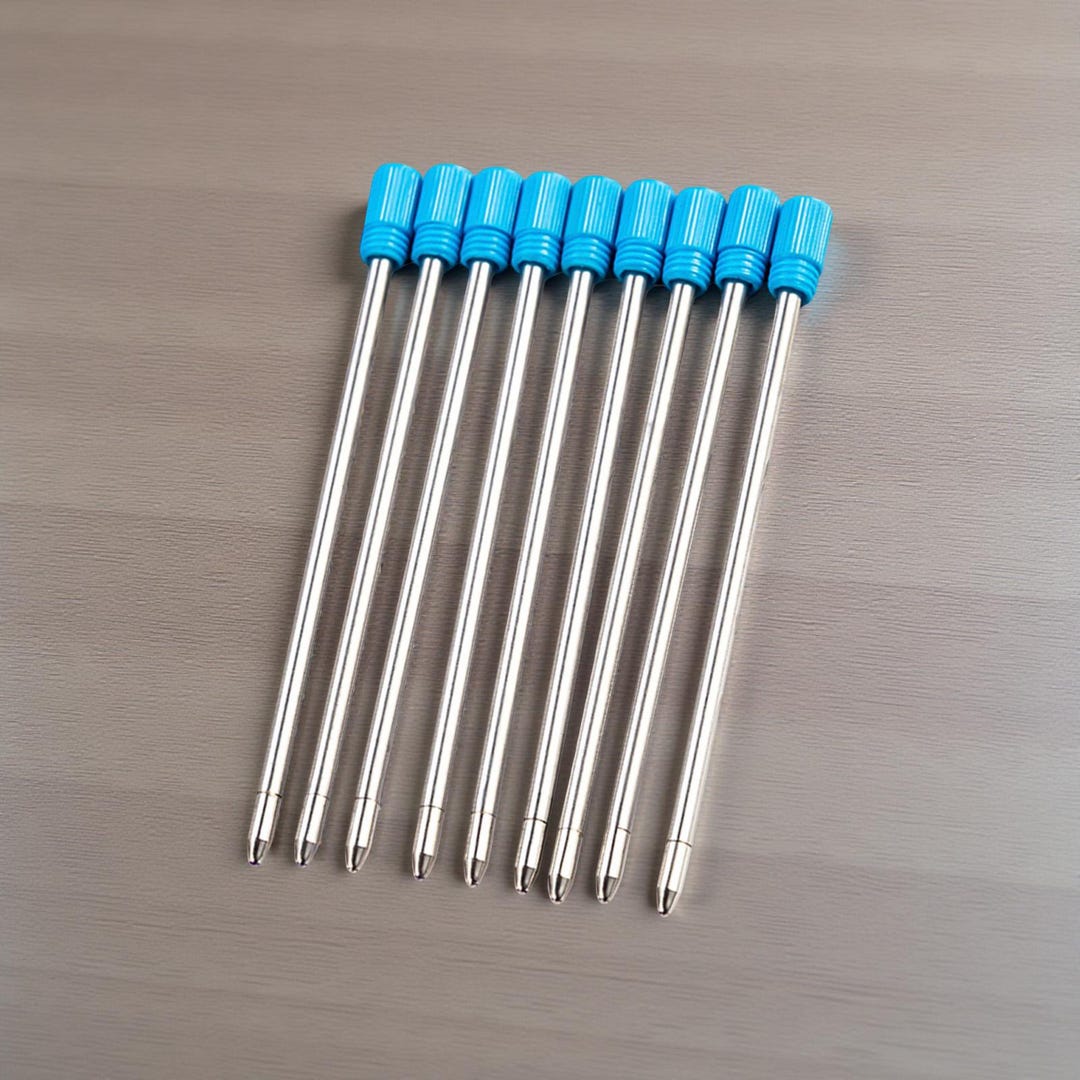 Ink Replacement Cartridge for Twistable Metal Pens | Blue and Black Ink ...