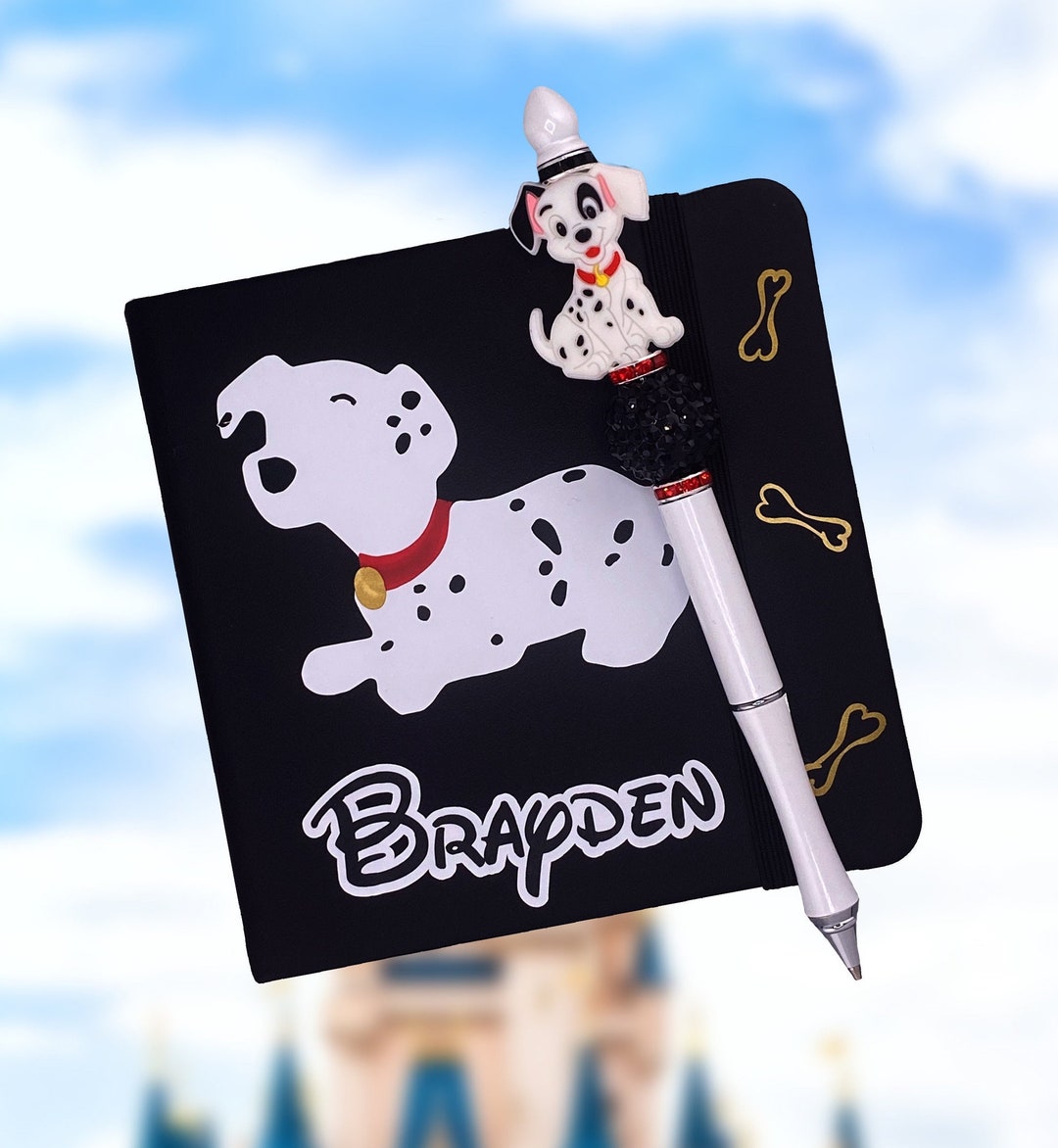101 Dalmatians Inspired Personalized Autograph Book With Matching Pen ...