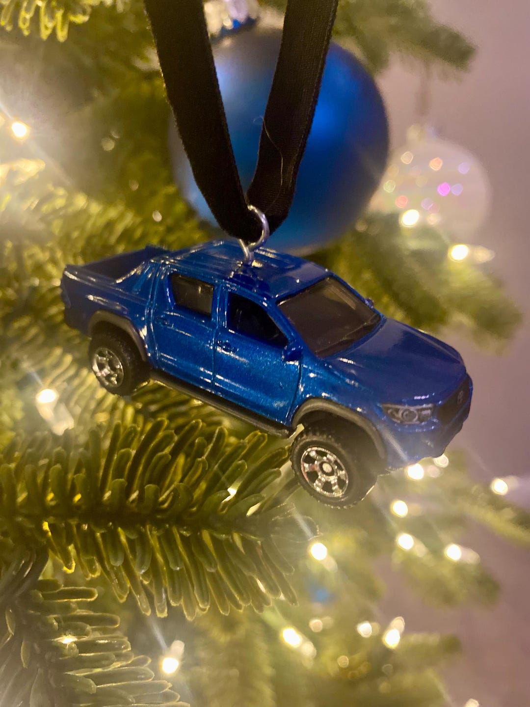 2018 Toyota Hilux Truck With Christmas Tree Ornament With Personalized ...