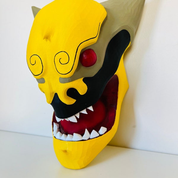 Oni Mask Jackie Chan Adventures - Etsy
