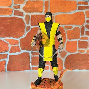 Scorpion Figure,scorpion Mortal Kombat Figure,scorpion Figurine ...