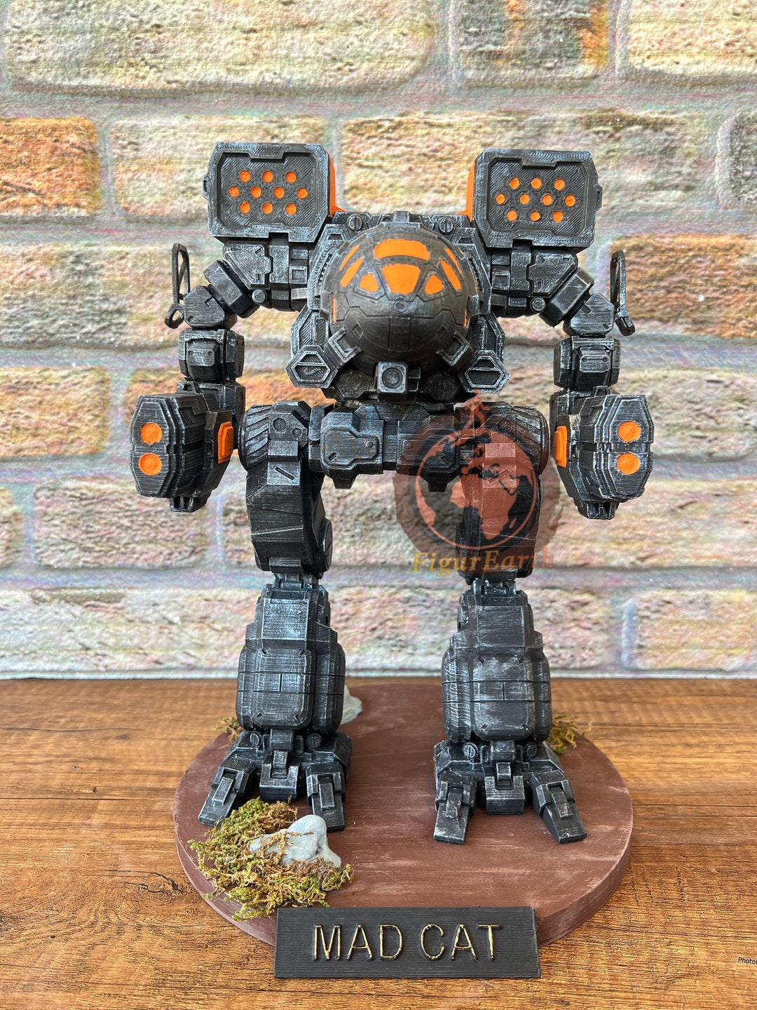 Madcat Mechwarrior Figure,mechwarrior Diorama,mechwarrior Statue ...