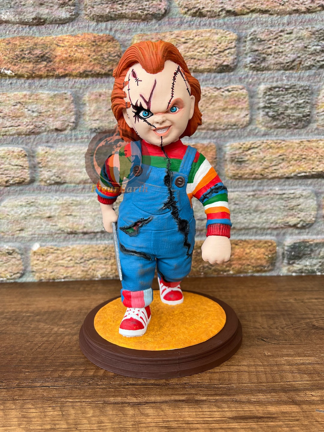 Chucky Figure,horror Movie Character,chucky Statue,hallowen Party - Etsy