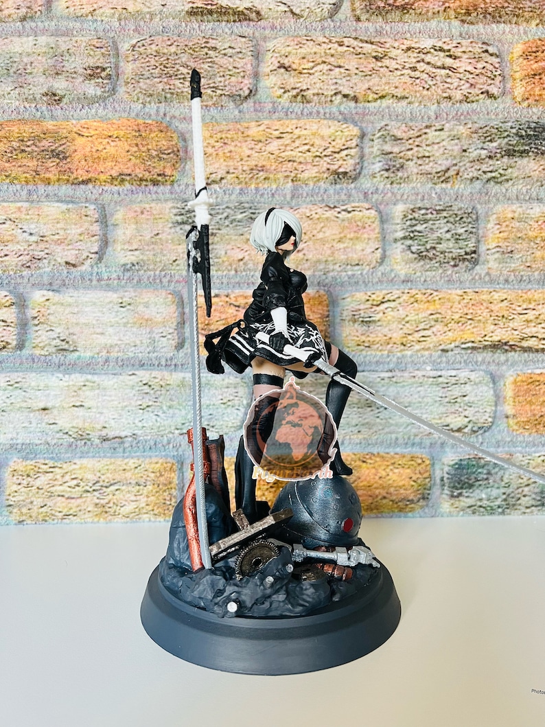 Nier Automata Figure, Nier 2B Figure,a2 Figurine, Nier Statue - Etsy