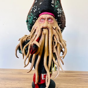Davy Jones Bust Figure | Handmade Pirates Collectible | Pop Culture ...