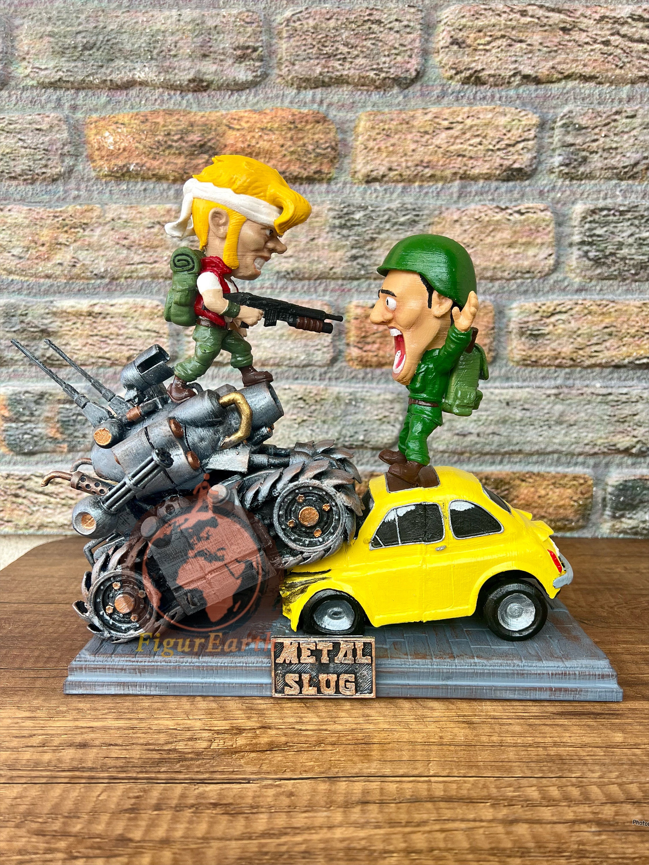 Metal Slug Diorama, Metal Slug Figure, Game Statue, Metal Slug Statue ...