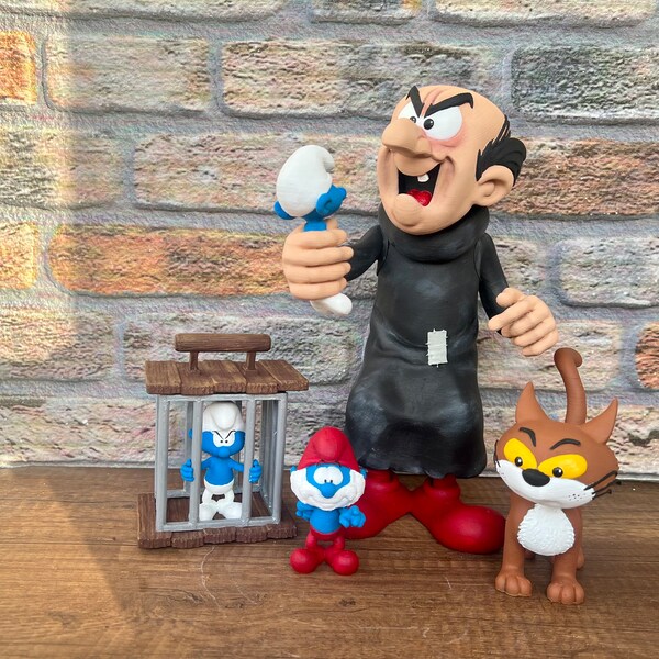 Smurfs Gargamel - Etsy
