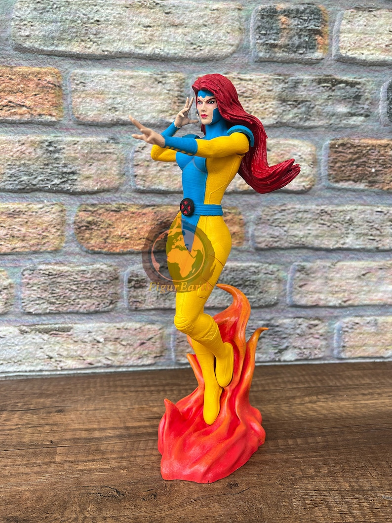 Handmade Jean Grey Statue: X-men Figurine - Etsy