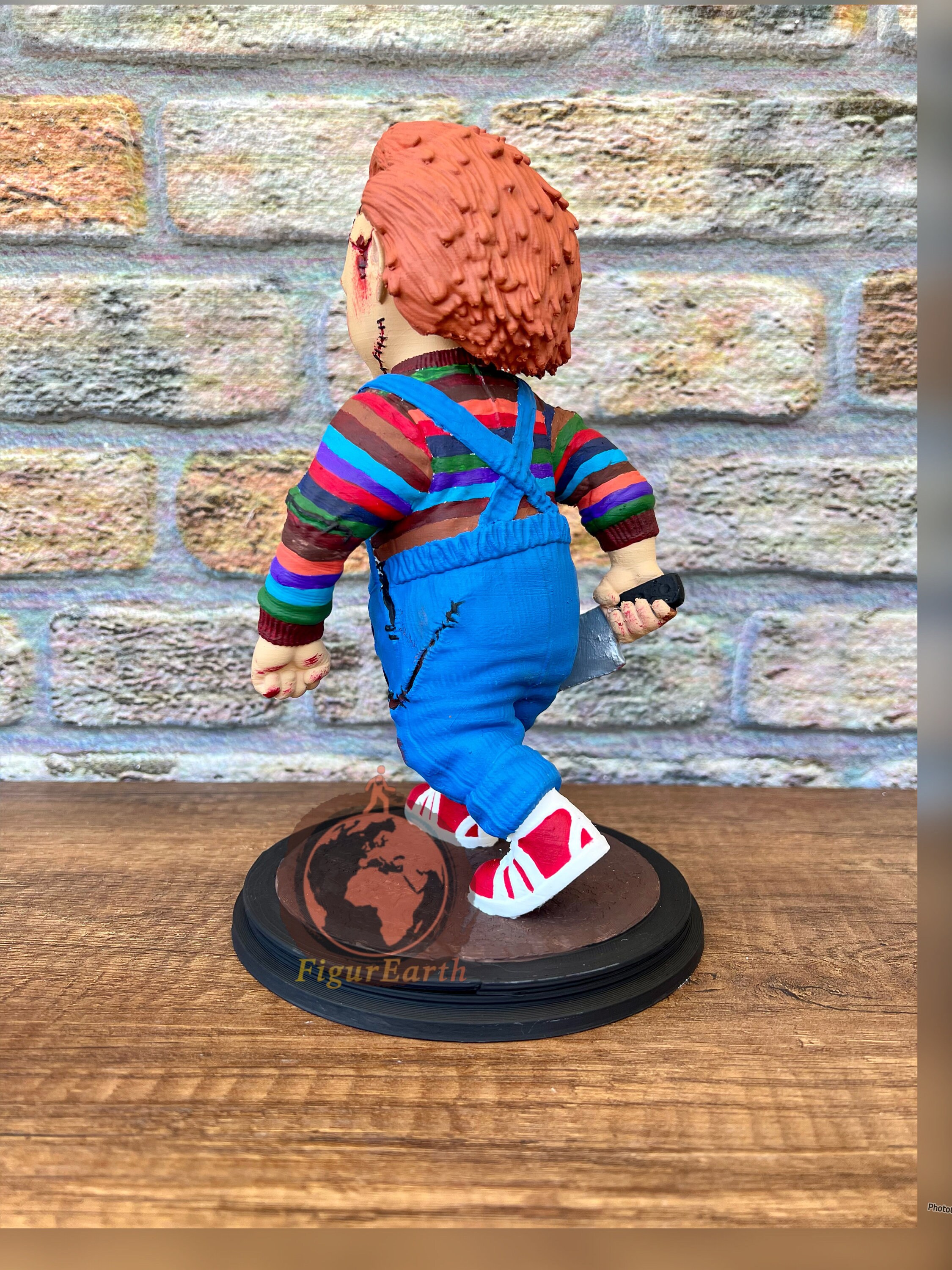 Chucky Figure,horror Movie Character,chucky Statue,hallowen Party - Etsy