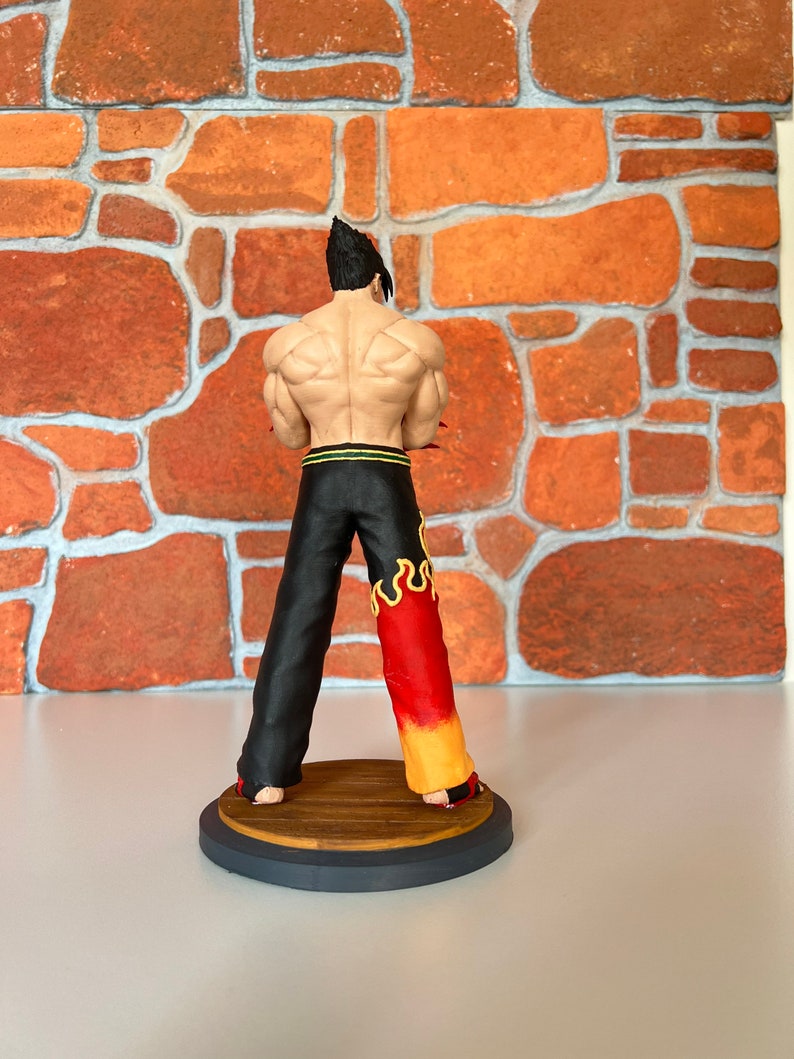 Jin Kazama Figure,jin Kazama Figurine,jin Kazama Tekken,tekken Figure ...