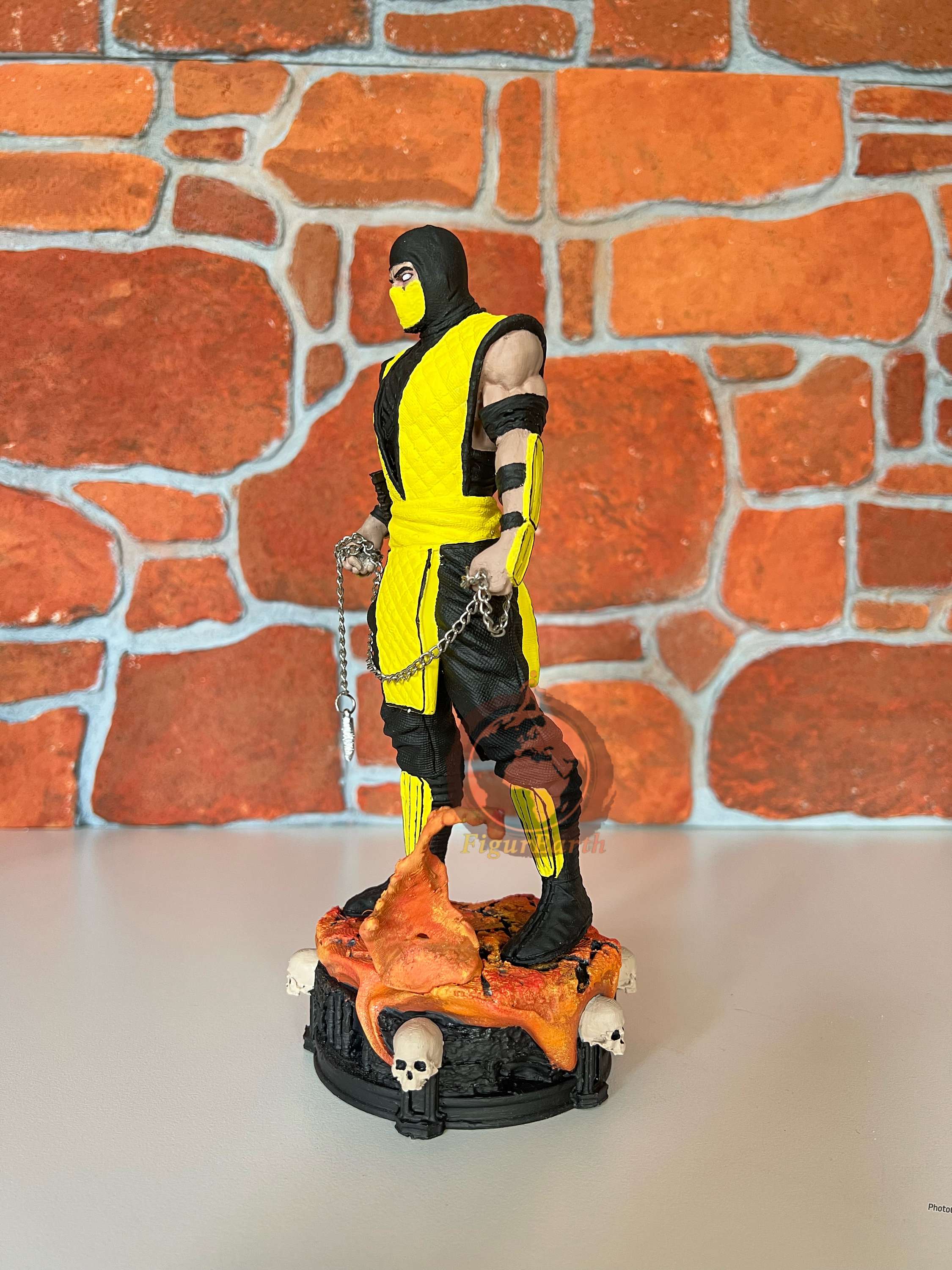 Scorpion Figure,scorpion Mortal Kombat Figure,scorpion Figurine ...