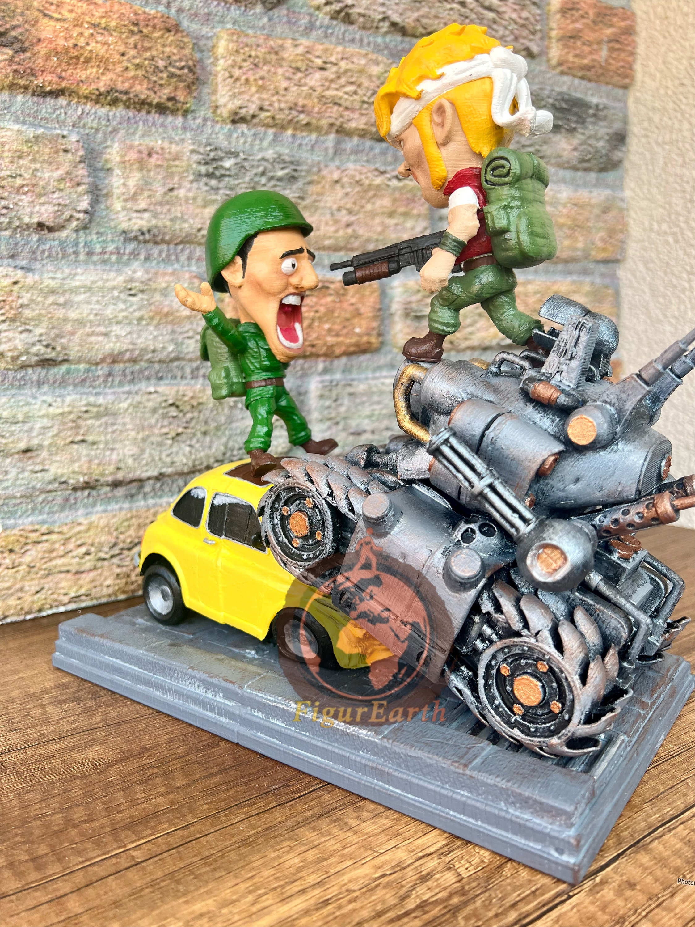 Metal Slug Diorama, Metal Slug Figure, Game Statue, Metal Slug Statue ...