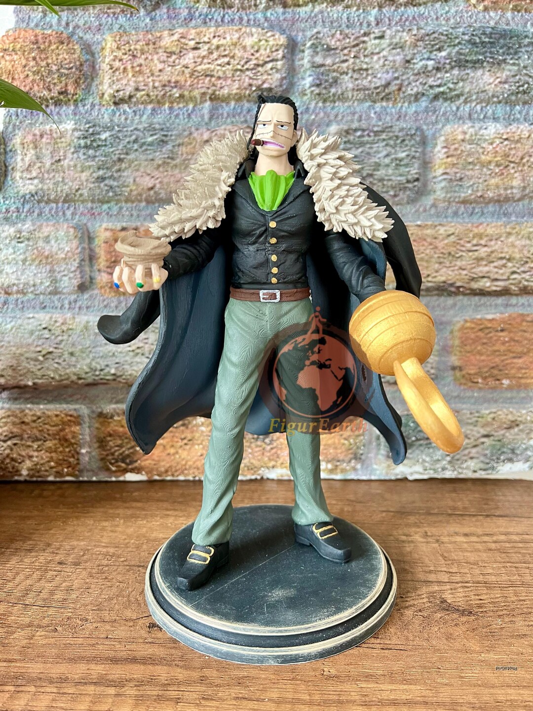 Crocodile One Piece Figure,one Piece Anime Character - Etsy