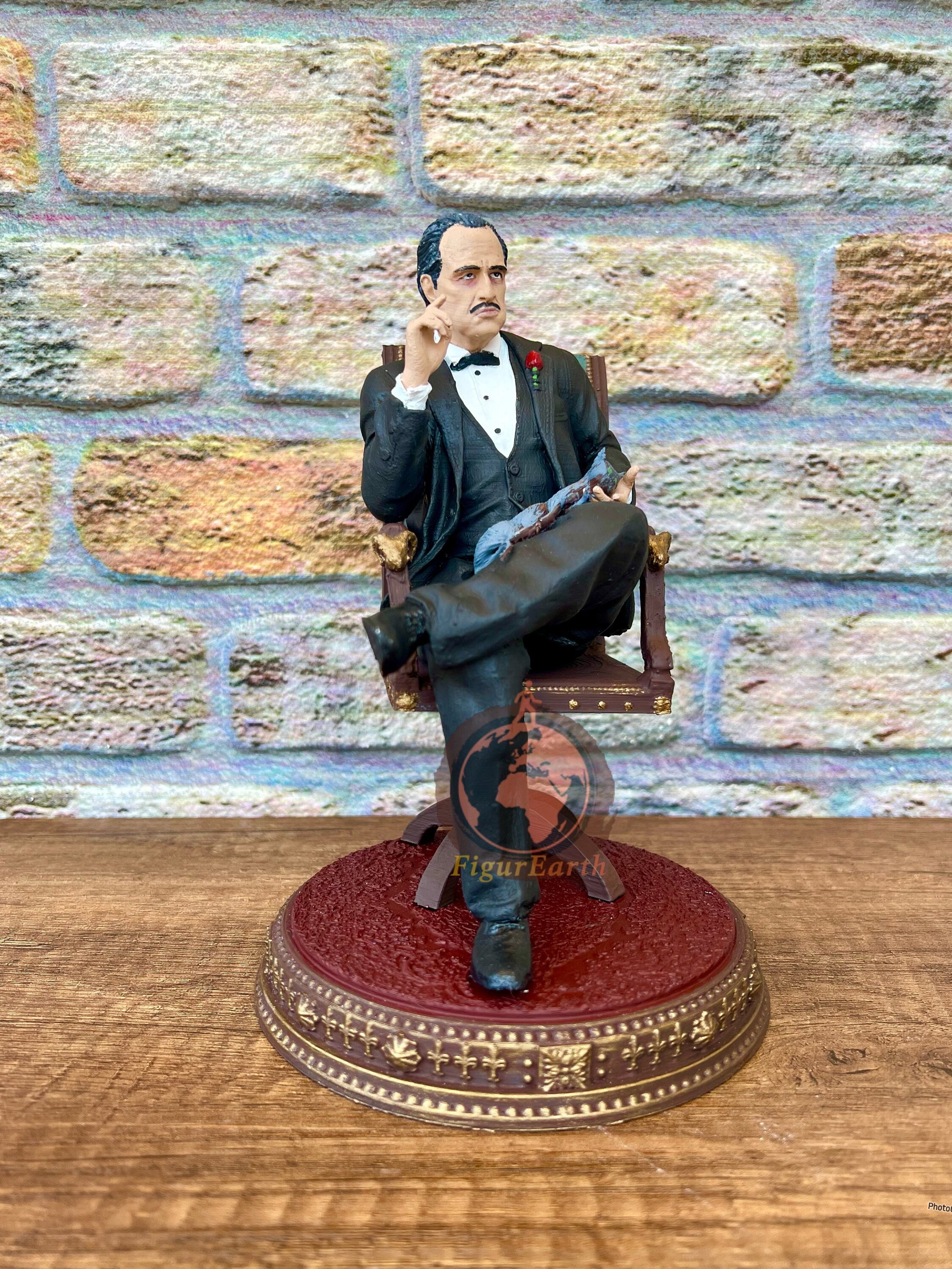 The Godfather Figure,godfather Statue,godfather Figurine - Etsy