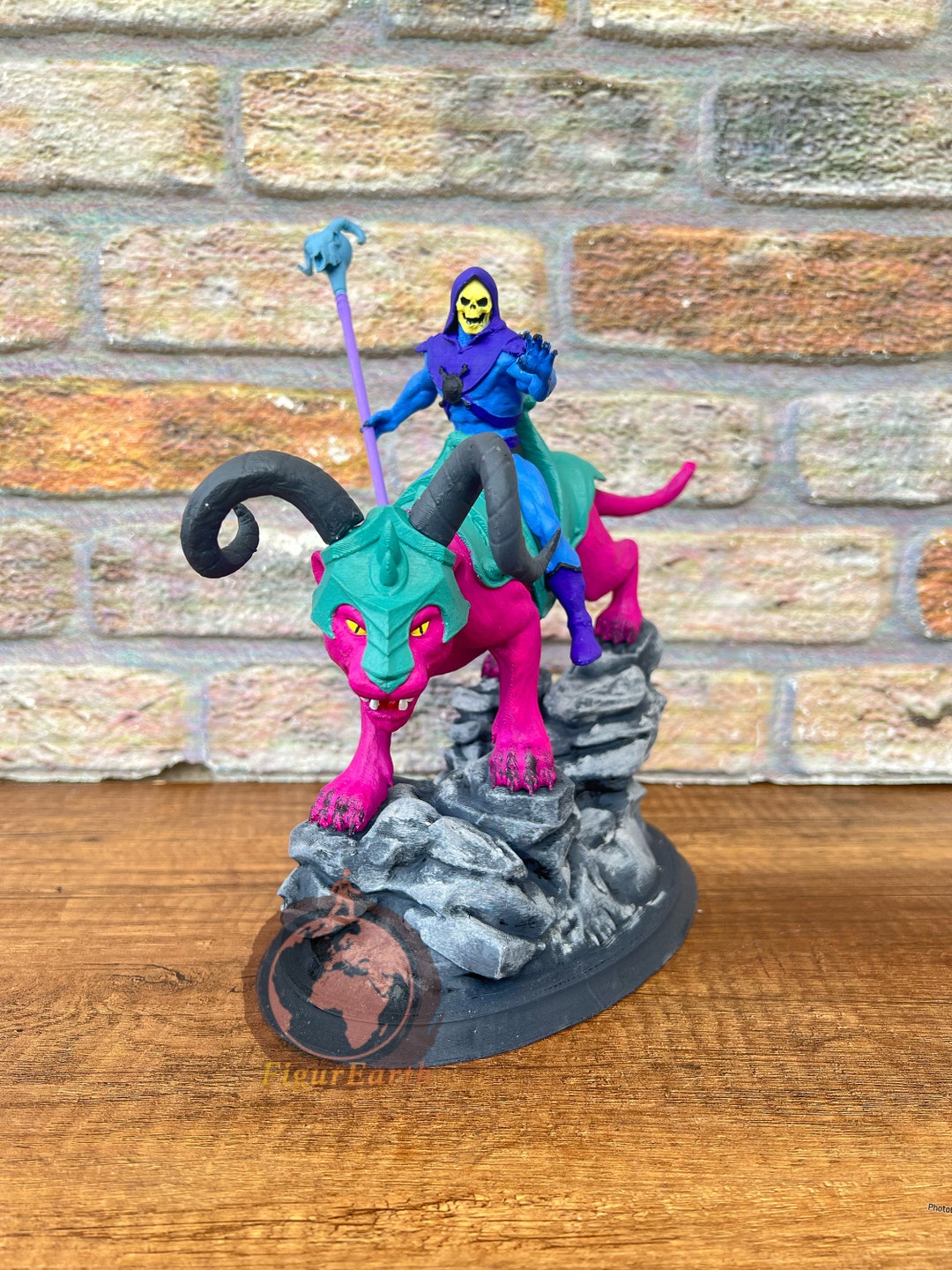 Skeletor Figure,heman Cartoon,vintage Cartoon Character,skeletor and ...