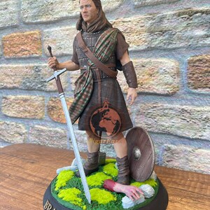 Braveheart William Wallace Figure | Handmade Brave Heart Collectible ...