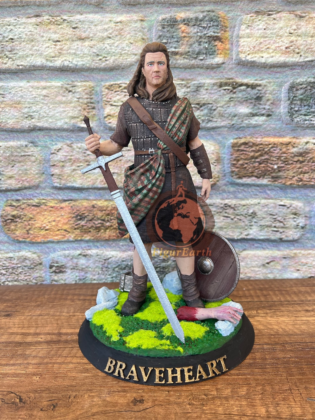 Braveheart Figure,brave Heart Statue,mel Gibson Figure,hero - Etsy