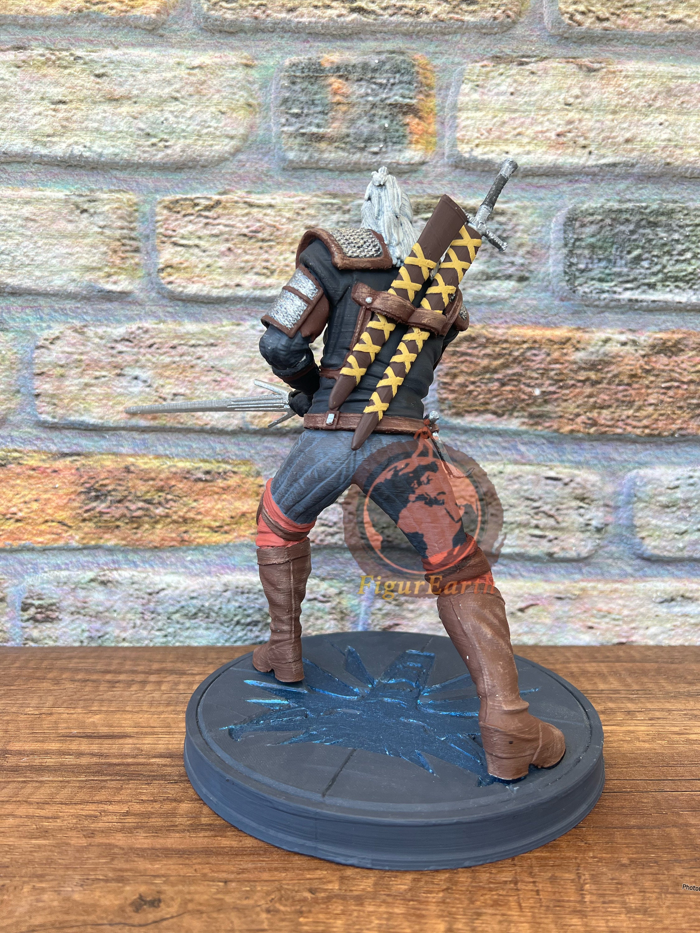 The Witcher Figure,geralt Figure,witcher Diorama,witcher Figurine,ciri ...