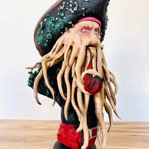 Davy Jones Bust Figure | Handmade Pirates Collectible | Pop Culture ...