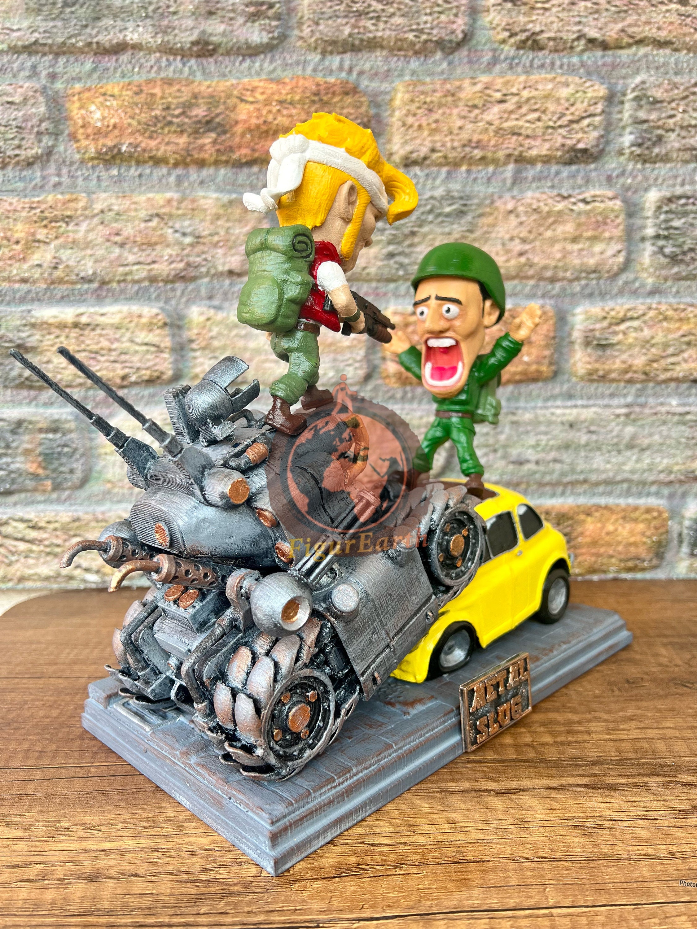 Metal Slug Diorama, Metal Slug Figure, Game Statue, Metal Slug Statue ...