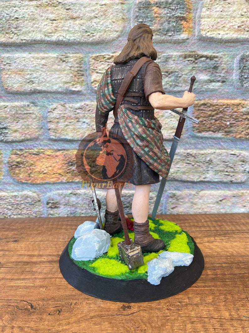 Braveheart Figure,brave Heart Statue,mel Gibson Figure,hero - Etsy