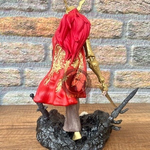 Malenia Elden Ring Figure | Blade of Miquella Handmade Statue | Gamer ...