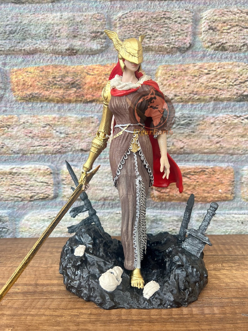 Malenia Elden Ring Figure | Blade of Miquella Handmade Statue | Gamer ...