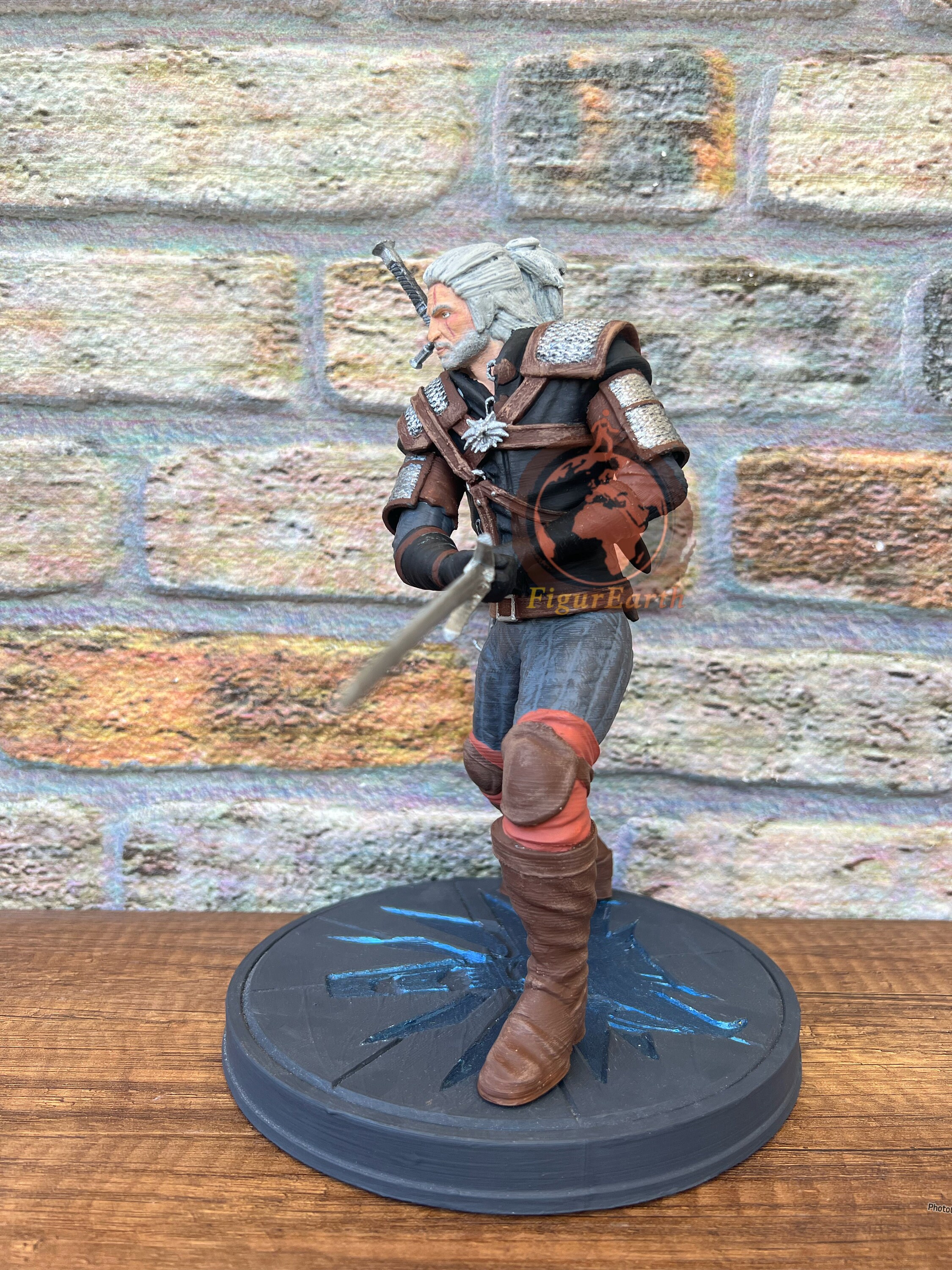 The Witcher Figure,geralt Figure,witcher Diorama,witcher Figurine,ciri ...