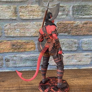 Karlach Figure,karlach Baldurs Gate3 Figure,karlach Statue - Etsy