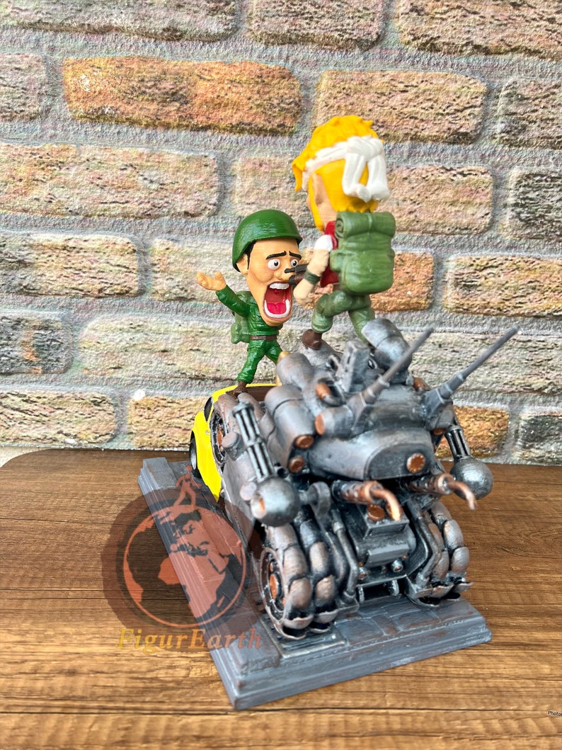 Metal Slug Diorama, Metal Slug Figure, Game Statue, Metal Slug Statue ...