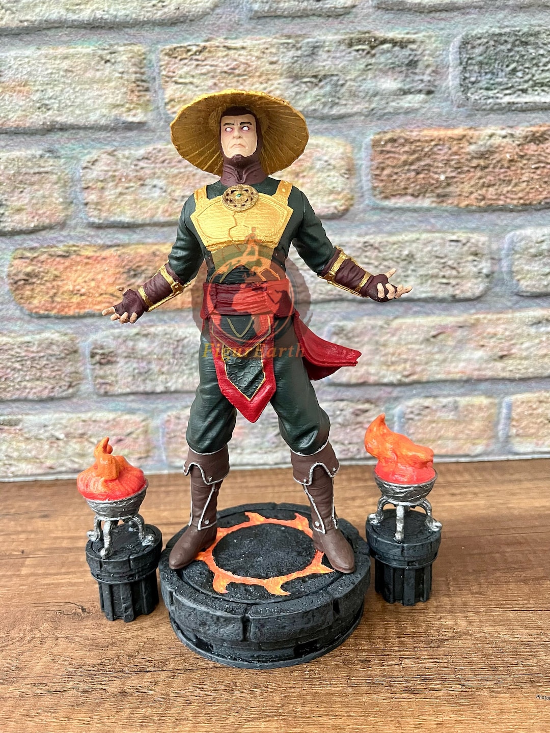 Raiden Mortal Kombat Figure,raiden Mk,mortal Kombat Characters, Raiden ...