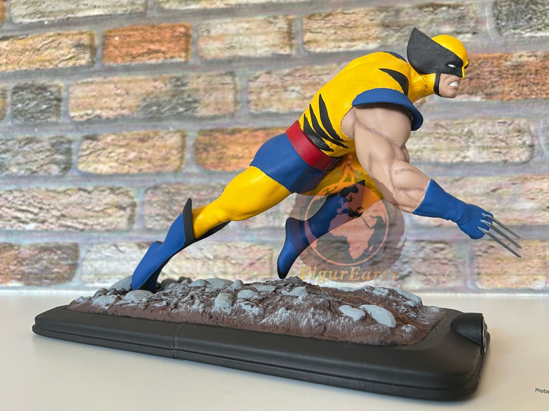 Wolverine Figure,logan Statue,wolverine Figurine,dc Figurines,marvel - Etsy