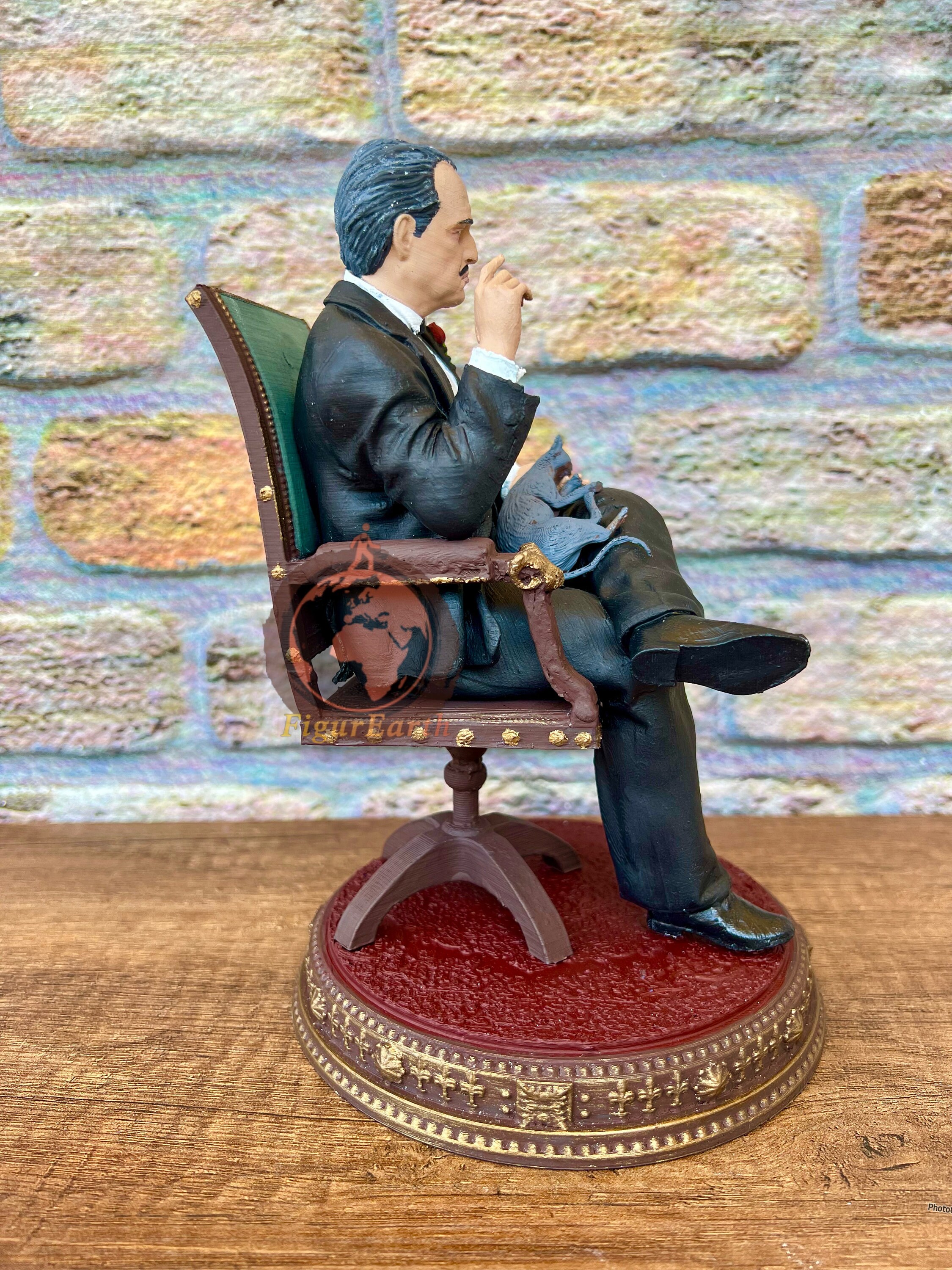 The Godfather Figure,godfather Statue,godfather Figurine - Etsy