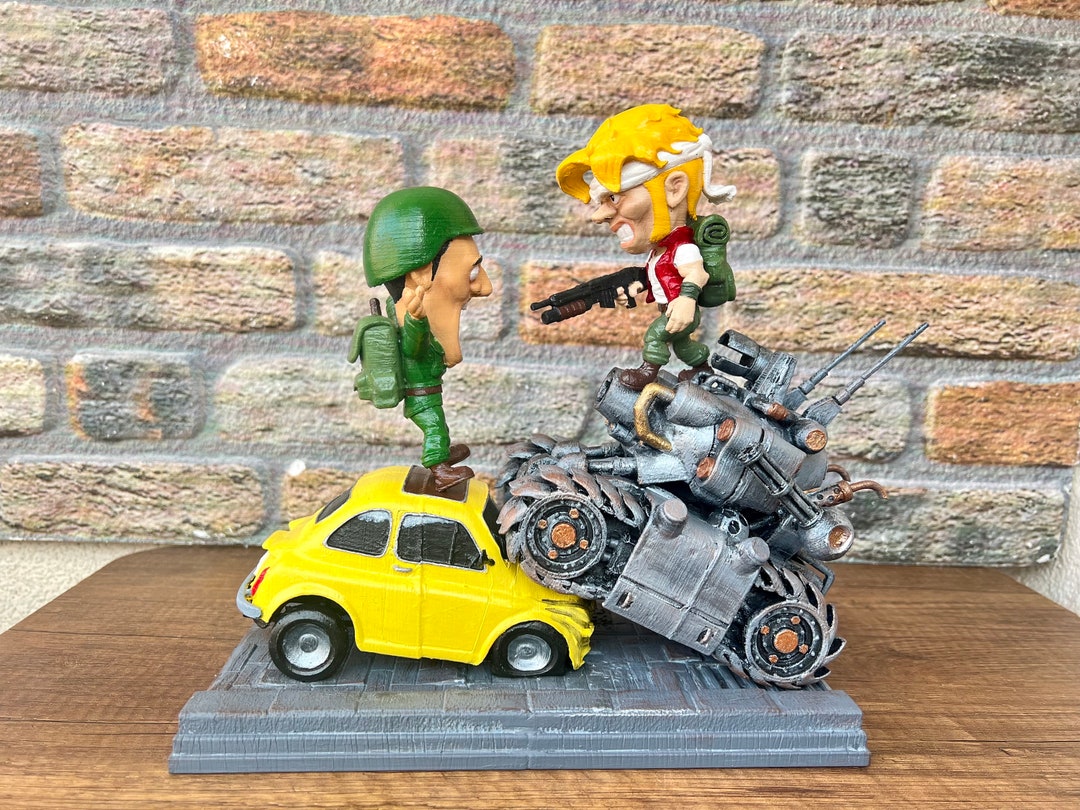 Metal Slug Diorama Metal Slug Figure Game Statue Metal Slug - Etsy