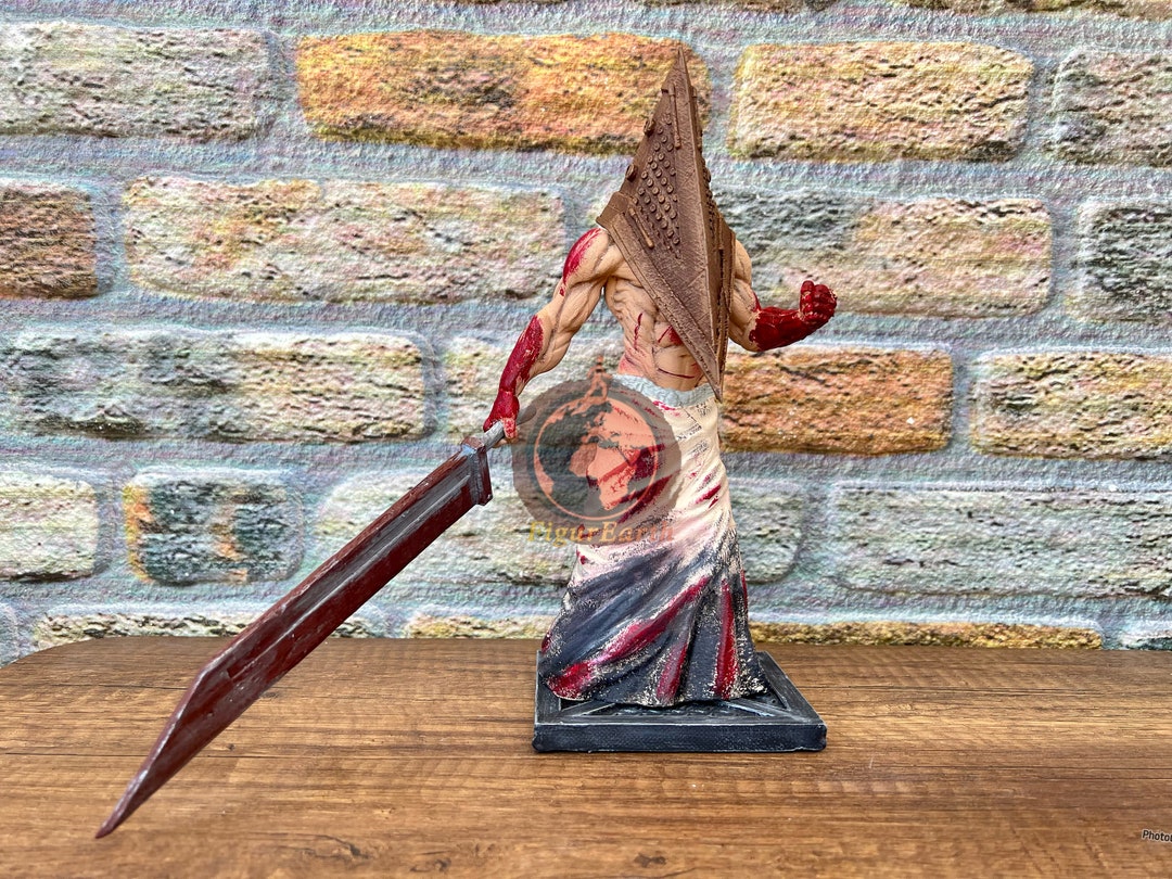 Pyramid Head Figure,silent Hill,pyramid Head Statue - Etsy