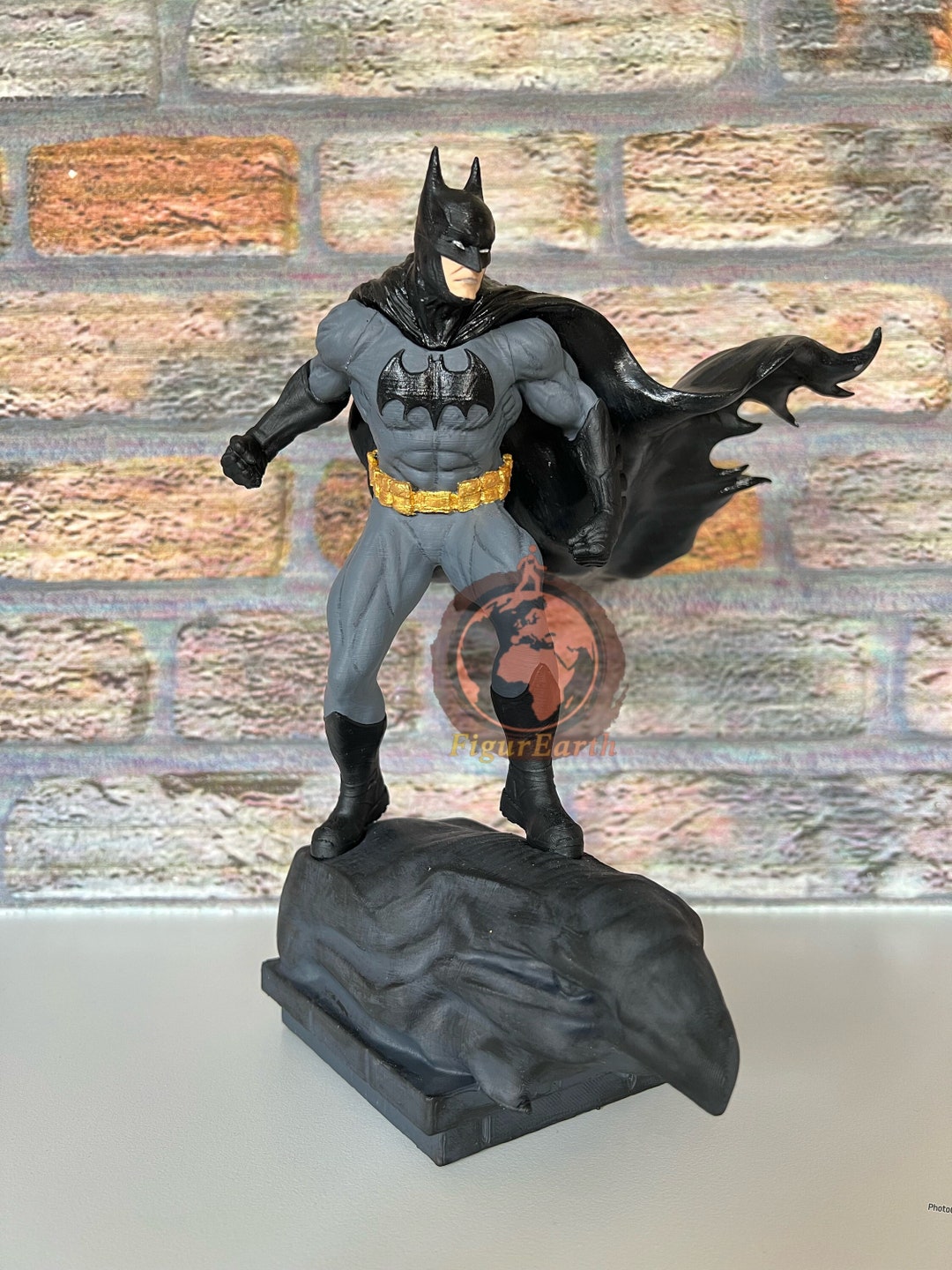 Handmade Batman Statue, DC Hero Figure - Etsy