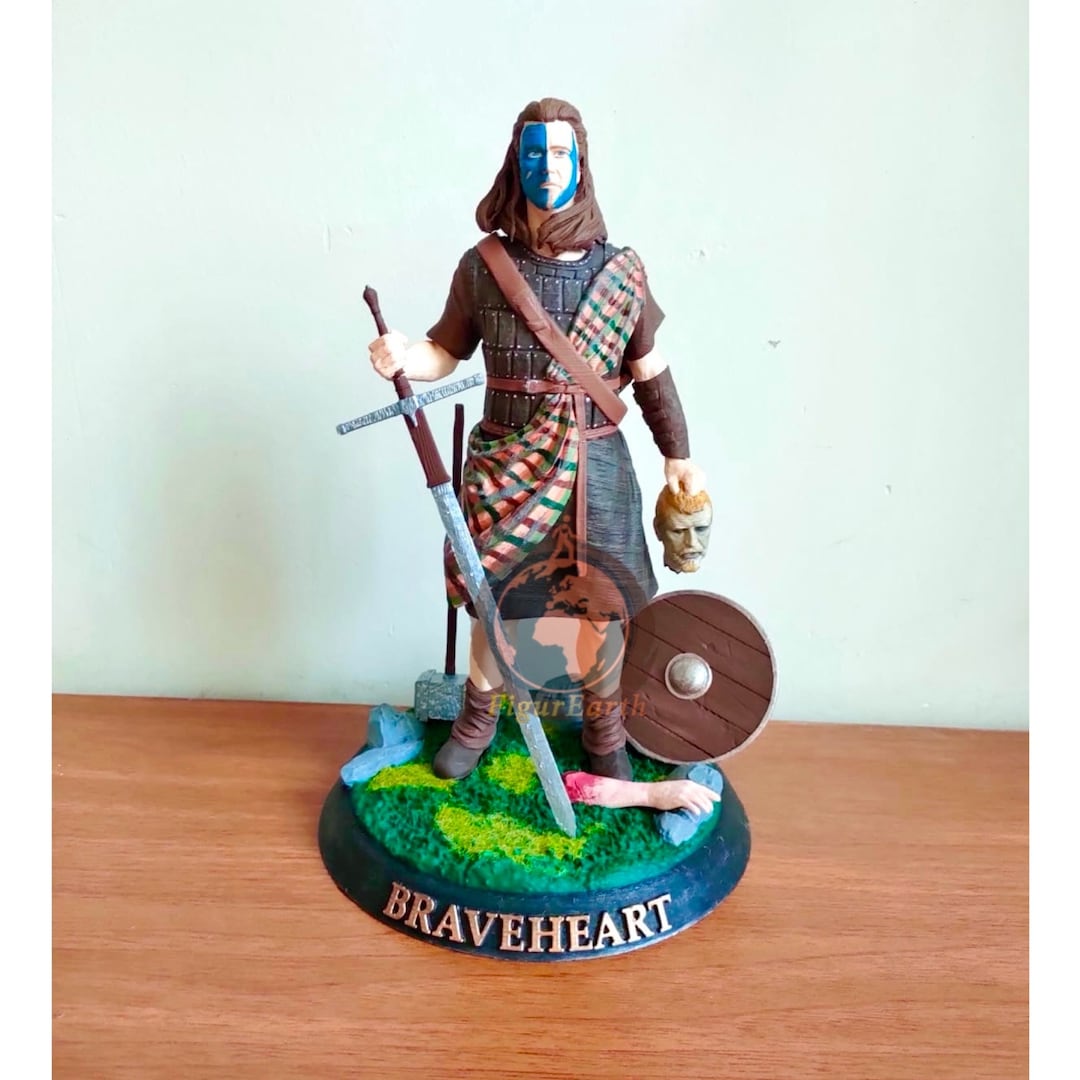 Braveheart Figure,brave Heart Statue,mel Gibson Figure,hero - Etsy